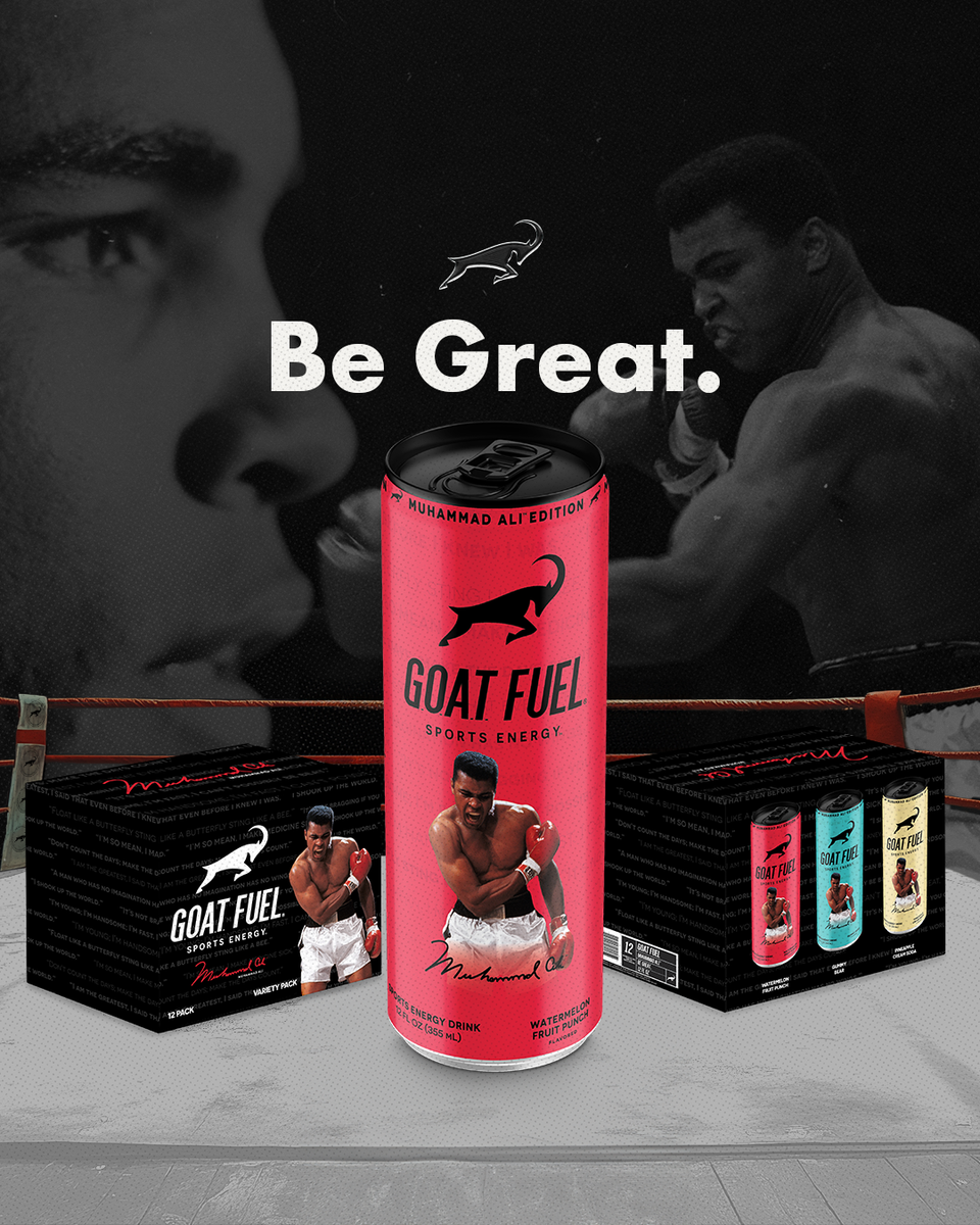 Muhammad Ali™ Edition Watermelon Fruit Punch (12 PACK) – G.O.A.T. Fuel